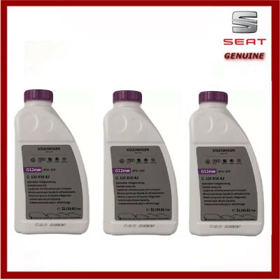 Genuine Seat/ VW/ Audi/ Skoda G12 Coolant/Antifreeze Replaces G13 ...