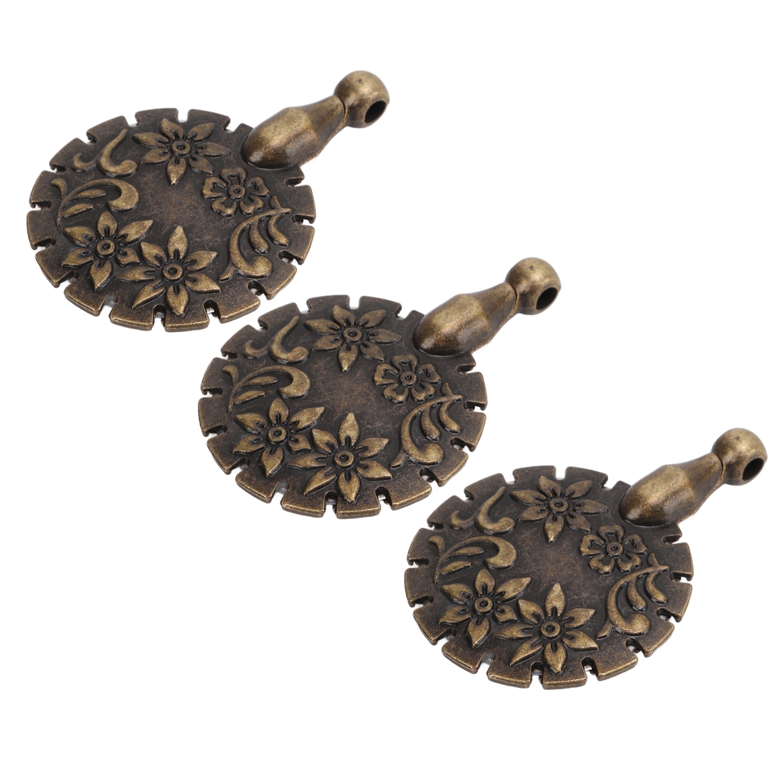 3x Yarn Cutter Pendant Premium Metal Easy Operation Wide Thread Cutter ...