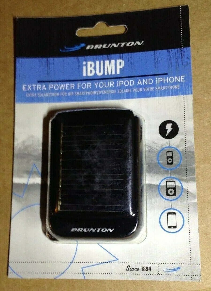 Box of 23 Brunton iBump Battery & Solar Chargers for Apple 30-pin iPod ...