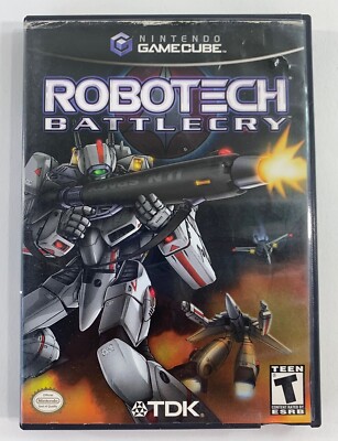 Robotech Battlecry (GameCube, 2002) Original Game Case and Art Only | eBay