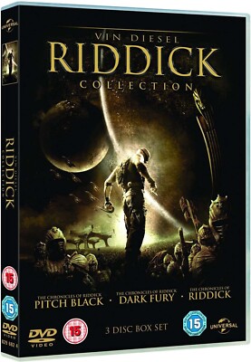CHRONICLES OF RIDDICK TRILOGY DVD ALL PART 1 2 3 COLLECTION Brand New ...