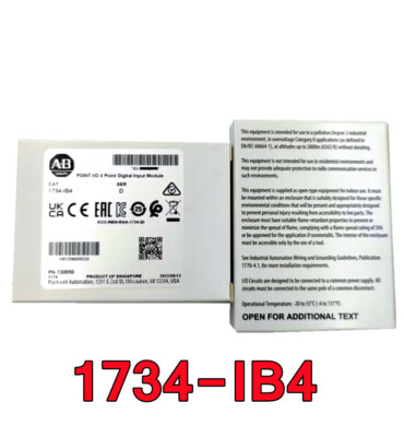 1734-IB4 NEW Allen Bradley 1734IB4 POINT I/O 4 Point Digital Input ...