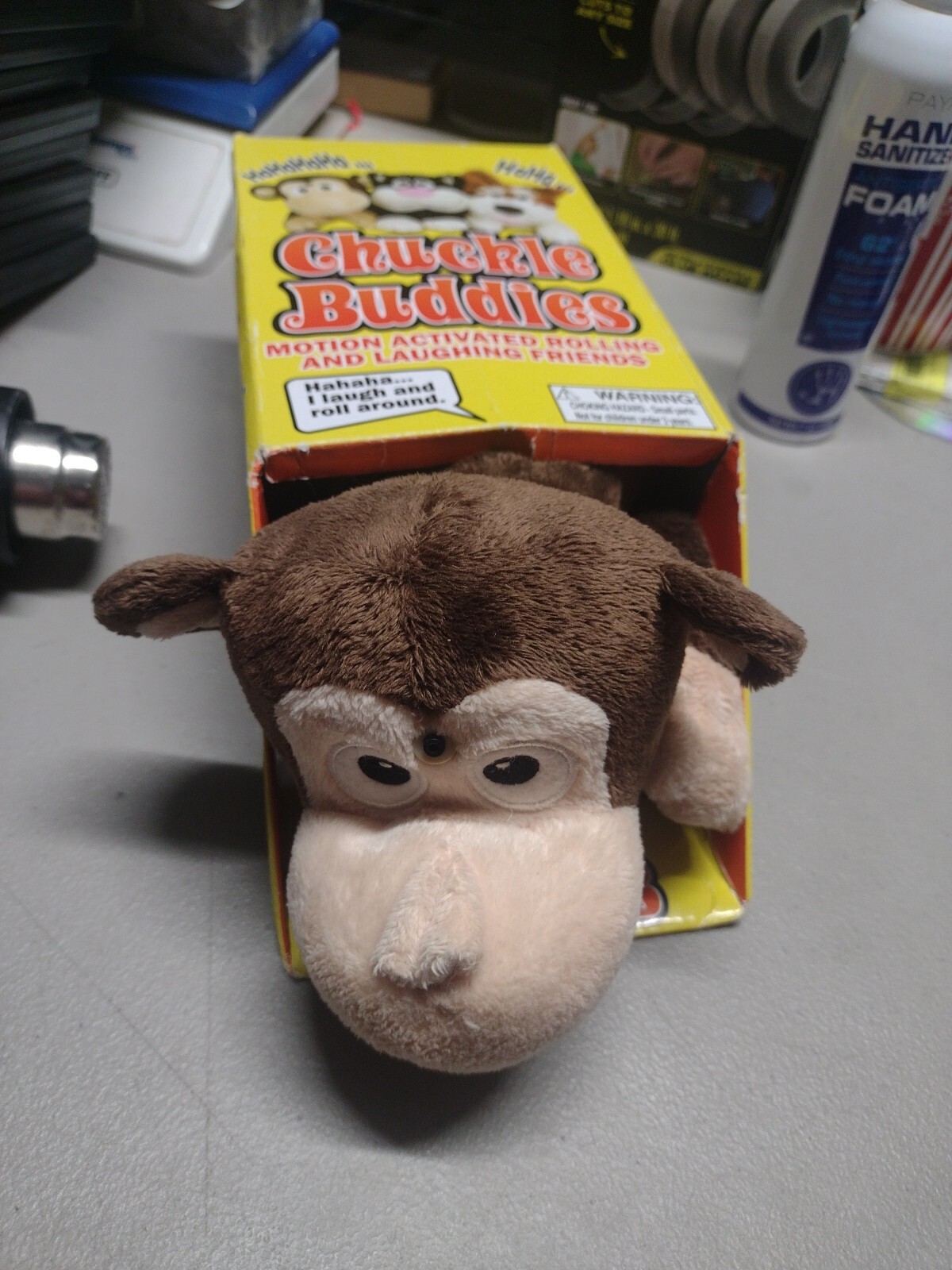 Chuckle Buddies Monkey Electronic Plush FFJB00496 for sale online | eBay