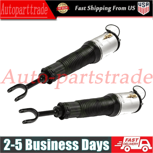 Pair For Audi A8 Quattro A8L S8 D3 Front Air Suspension Shock Struts 2002-2010 | eBay
