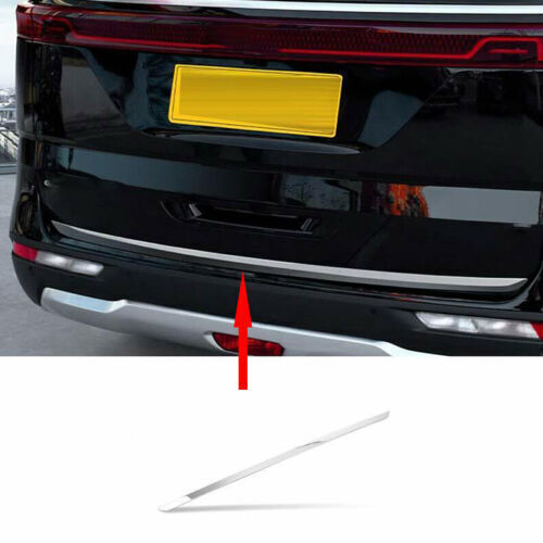 For Kia Carnival 22-23 stainless steel rear trunk lid and tailgate trim ...