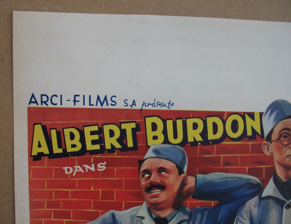 JAIL BIRDS (1940) Belgian Poster Albert Burdon, Charles Hawtrey ...