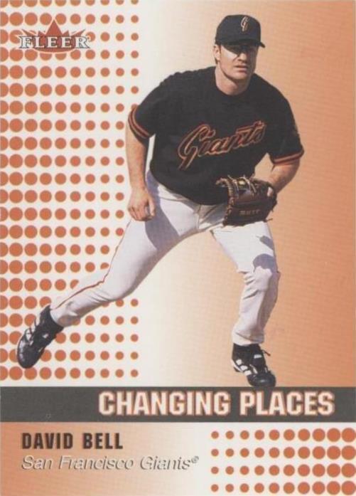 2002 Fleer - Changing Places David Bell #454 for sale online | eBay
