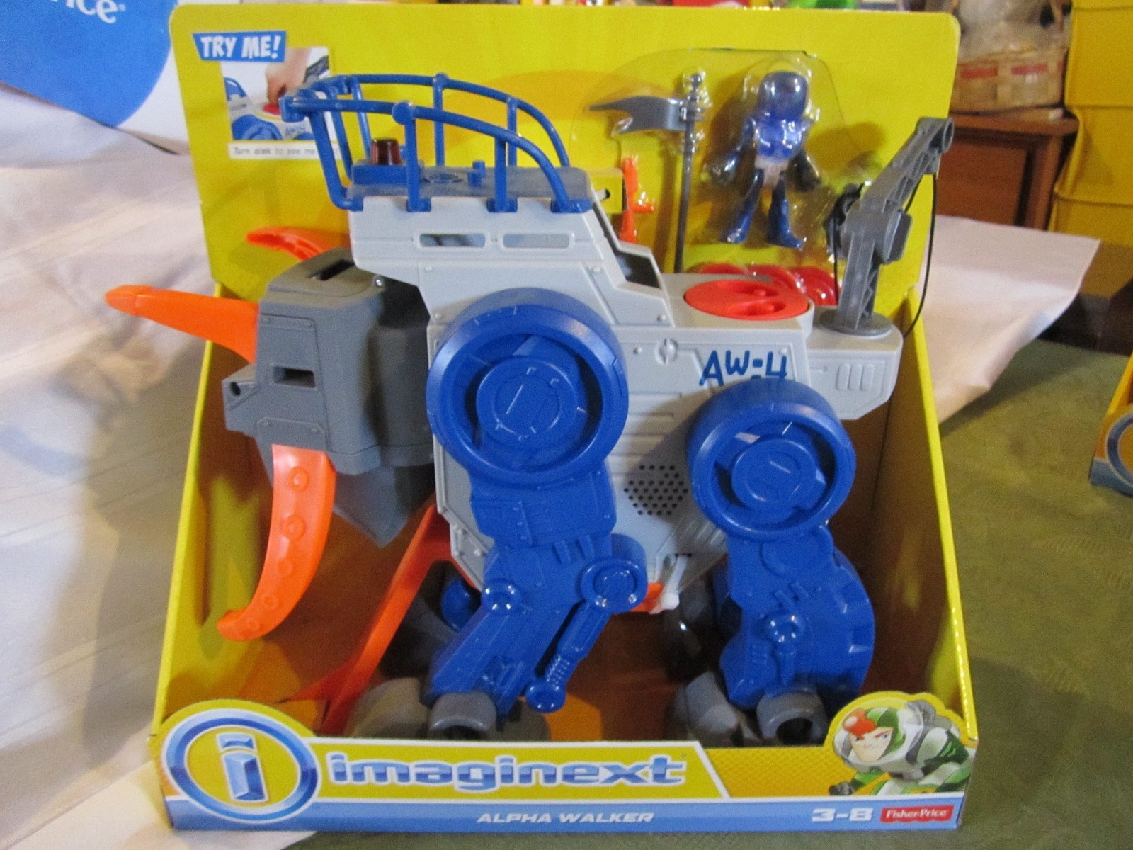 Imaginext Space Ship Blue