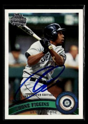 2011 Topps #468 Chone Figgins Diamond Anniversary IN PERSON AUTO! | eBay