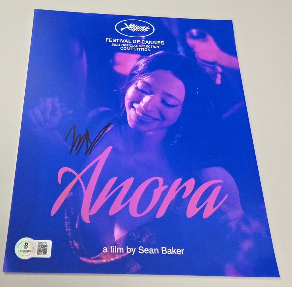 MIKEY MADISON - 8x10 Signed Autograph "Anora" Beckett BAS COA Oscar ...