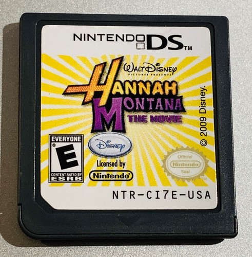 Hannah Montana: The Movie (Nintendo DS, 2009) Game Cartridge ONLY I NO ...