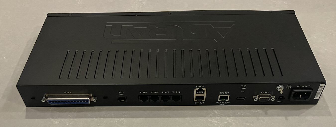 Adtran Total Access 908e 3rd GEN VOIP SIP Gateway P/N: 4243908F5 | eBay