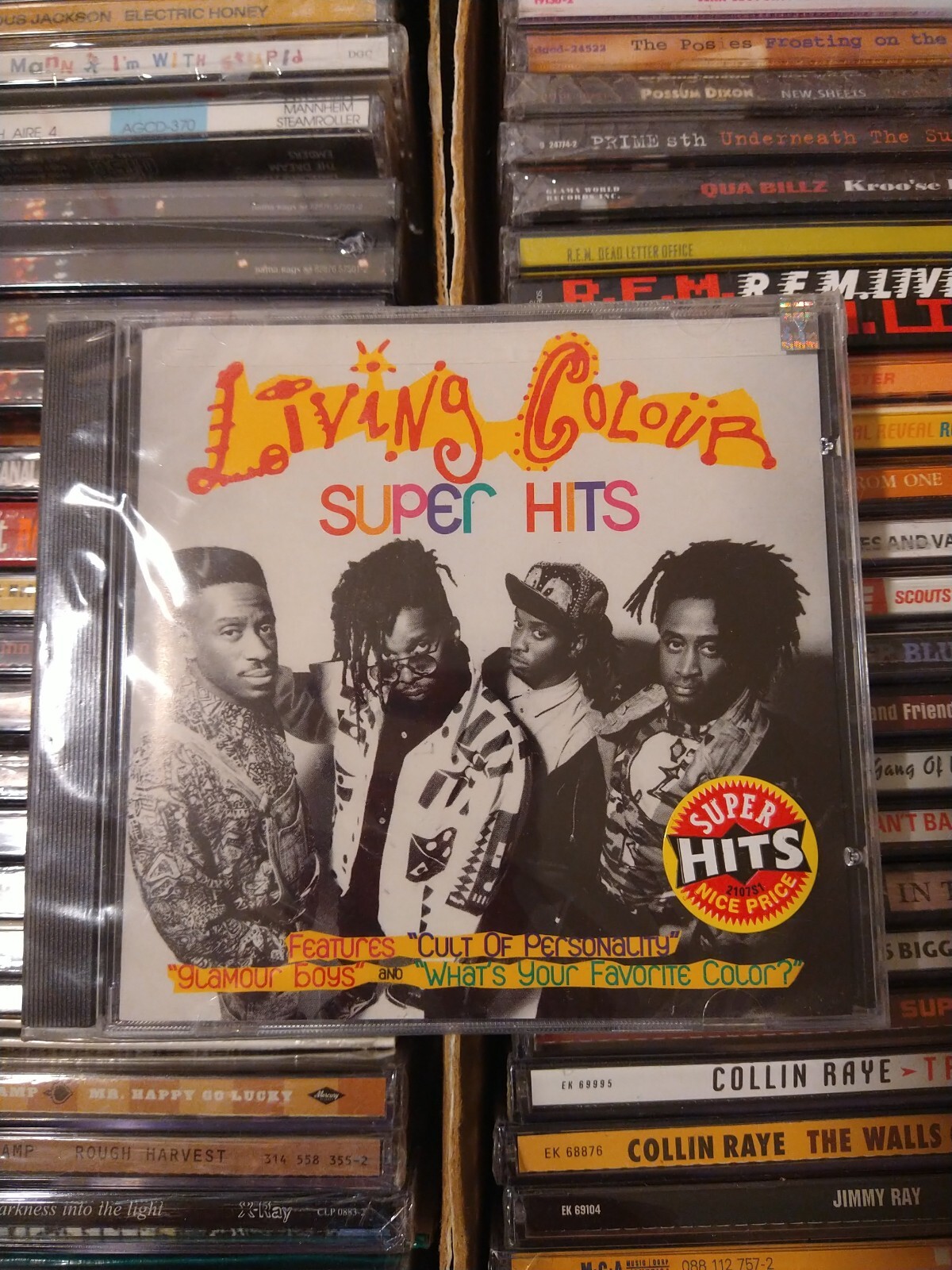 LIVING COLOUR / Super Hits CD 1998 Sony Music NEW SEALED 74646527627 ...