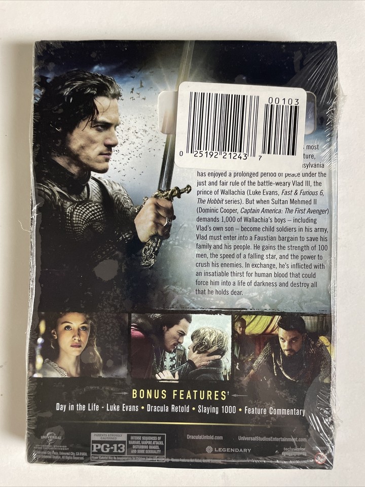 Dracula Untold (DVD, 2015) BRAND NEW SEALED! | eBay