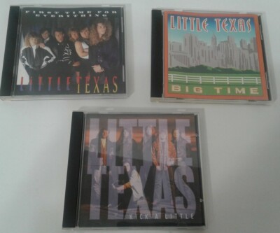 Little Texas 3 Music CD's First Time For Everything Big Time Kick A ...