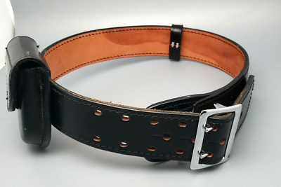 Leather Police Gun Belt