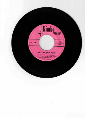 Lynn Roberts & Andrew Lesko JAZZ POP 45 (KIMBO 175) We Come From Mars ...