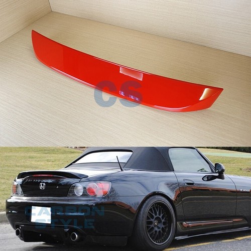 Trunk Spoiler Painted #R510 New Formula Red Fit Honda S2000 Conv. 2Door ...