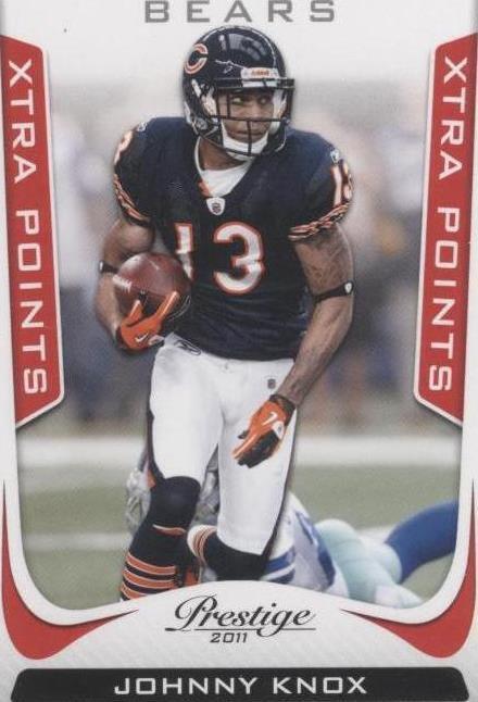 2011 Panini Prestige - Johnny Knox #37 Xtra Points Red /100 for sale ...