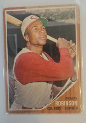 1962 TOPPS BASEBALL #350 FRANK ROBINSON RED HOFer | eBay