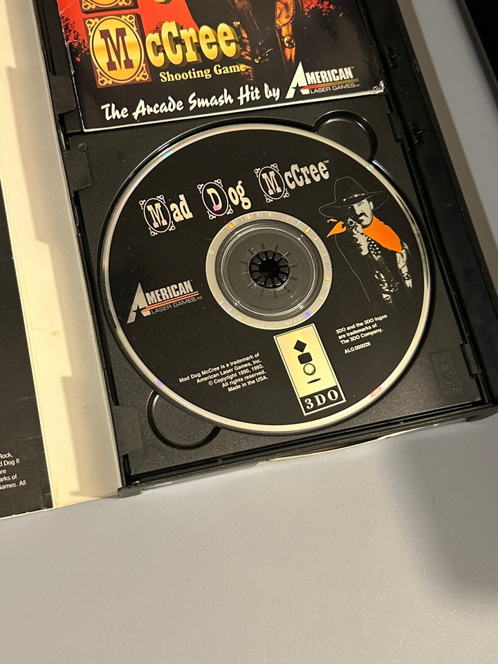 Mad Dog McCree Panasonic 3DO Complete CIB 767861000029 | eBay