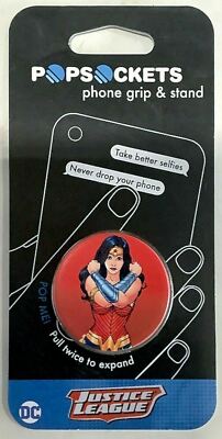 NEW PopSockets WONDER WOMAN Justice League DC Mobile Phone Finger Grip ...