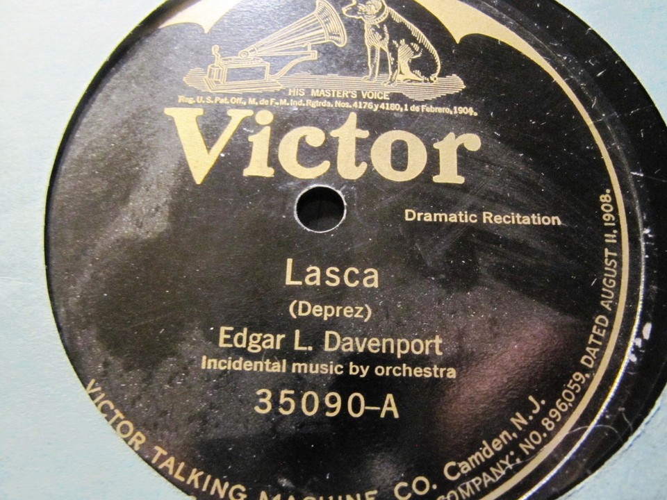LASCA Frank Desprez COWBOY Poem 1906 Edgar DAVENPORT HERBERT CLARKE ...