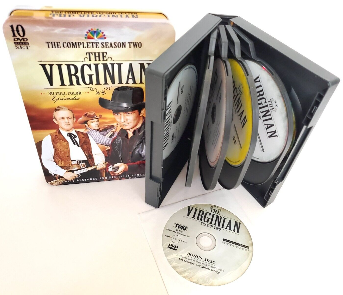 The Virginian Seasons 1-9 (87 DVDs) RARE- METAL TIN BOX COLLECTION | eBay