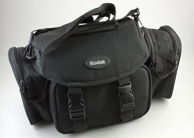 Kodak - Black Nylon Camera Bag 9