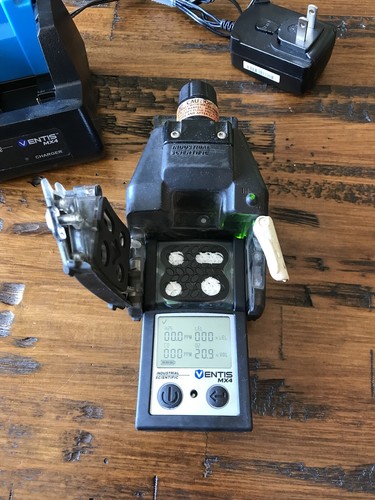 IDS Ventis MX4 CO H2S LEL Multi Gas Monitor Detector + PUMP Confined ...