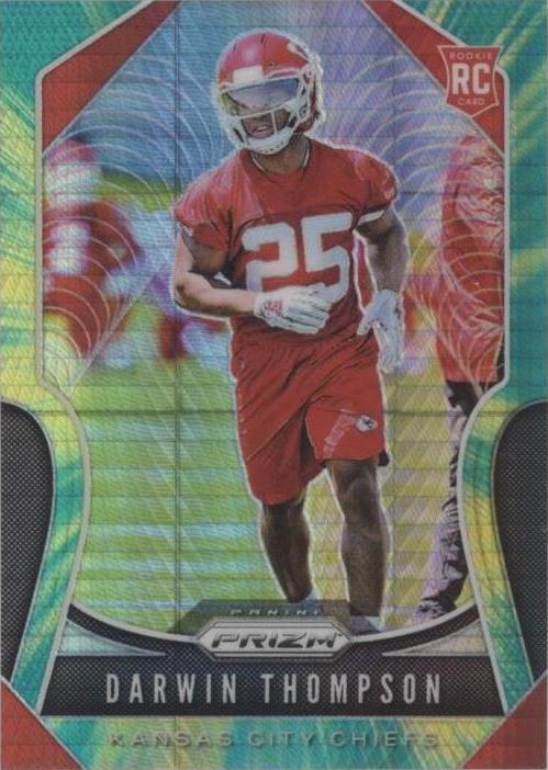 2019 Panini Prizm - Rookies Darwin Thompson #400 Hyper Prizm /175 (RC ...