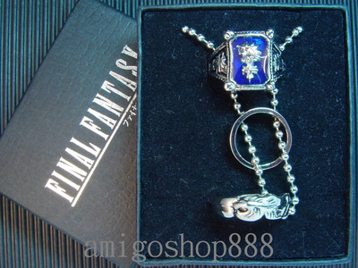 Final Fantasy VIII 8 FF8 Ring Necklace & Amber Ring | eBay