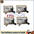 4PC 353102B130 Fuel Injector For 12-17 Hyundai Accent Veloster Kia Rio ...