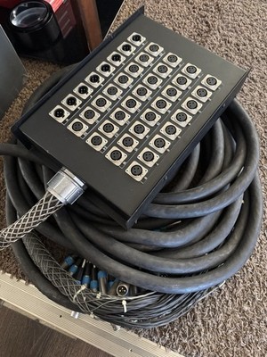 Snake Medusa 32x8 XLR Stage Snake - 60 ft. Neutrik / Switchcraft | eBay