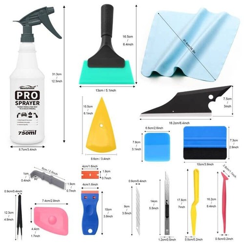 Window Film Application Kit Car Tint Installation Tools with Spray ...