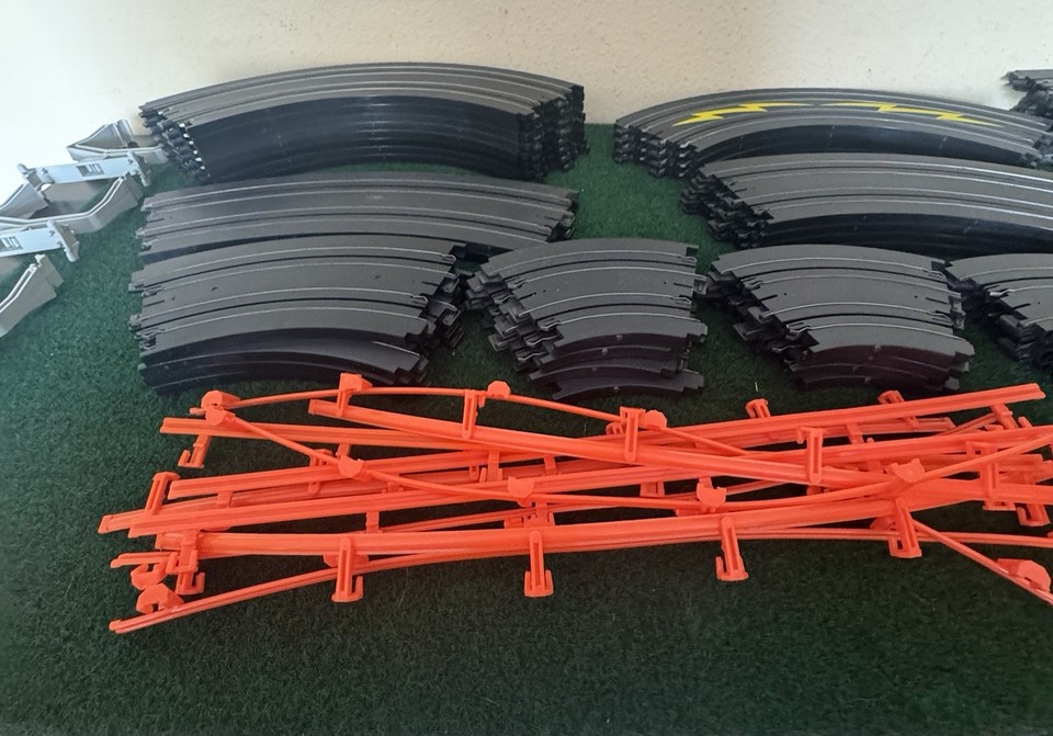 A Nice Assortment Of AFX Tracks And Accessories. Good Condition. Clean ...