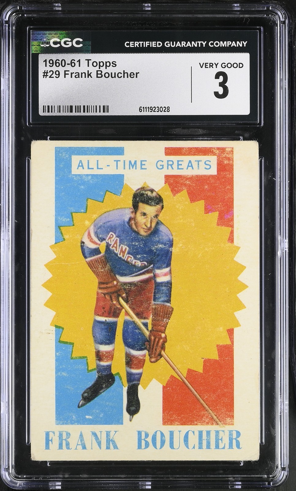 1960-61 Topps - Frank Boucher #29 (RC) for sale online | eBay