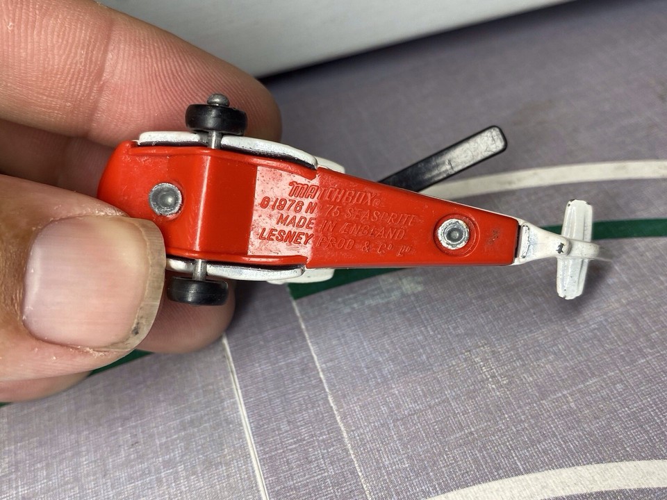 Matchbox 1976 Royal Navy Seasprite Rescue Helicopter, Chopper Medic Air ...