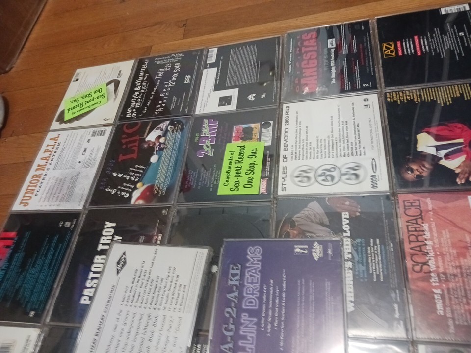 Lot Of Gangsta Rap Hip Hop G FUNK Some Very Rare 90s 2000s Promos ...