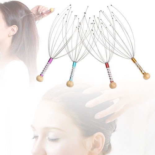 Headache Pain Relief Octopus Scalp Stress Relaxing Claw Head Neck Body ...