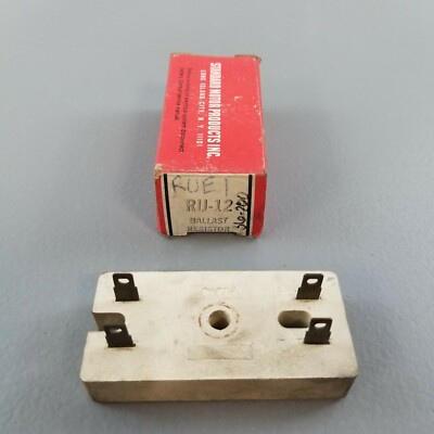 RU12 Standard Ballast Resistor 3656199 Dodge Chrysler Plymouth 4 ...