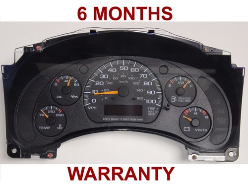 2001 Chevrolet Express 1500, 2500, 3500 Truck *15769924* Instrument ...