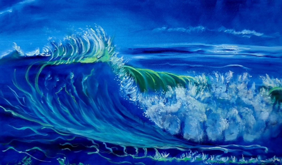 Rip Curl Wave Drawing