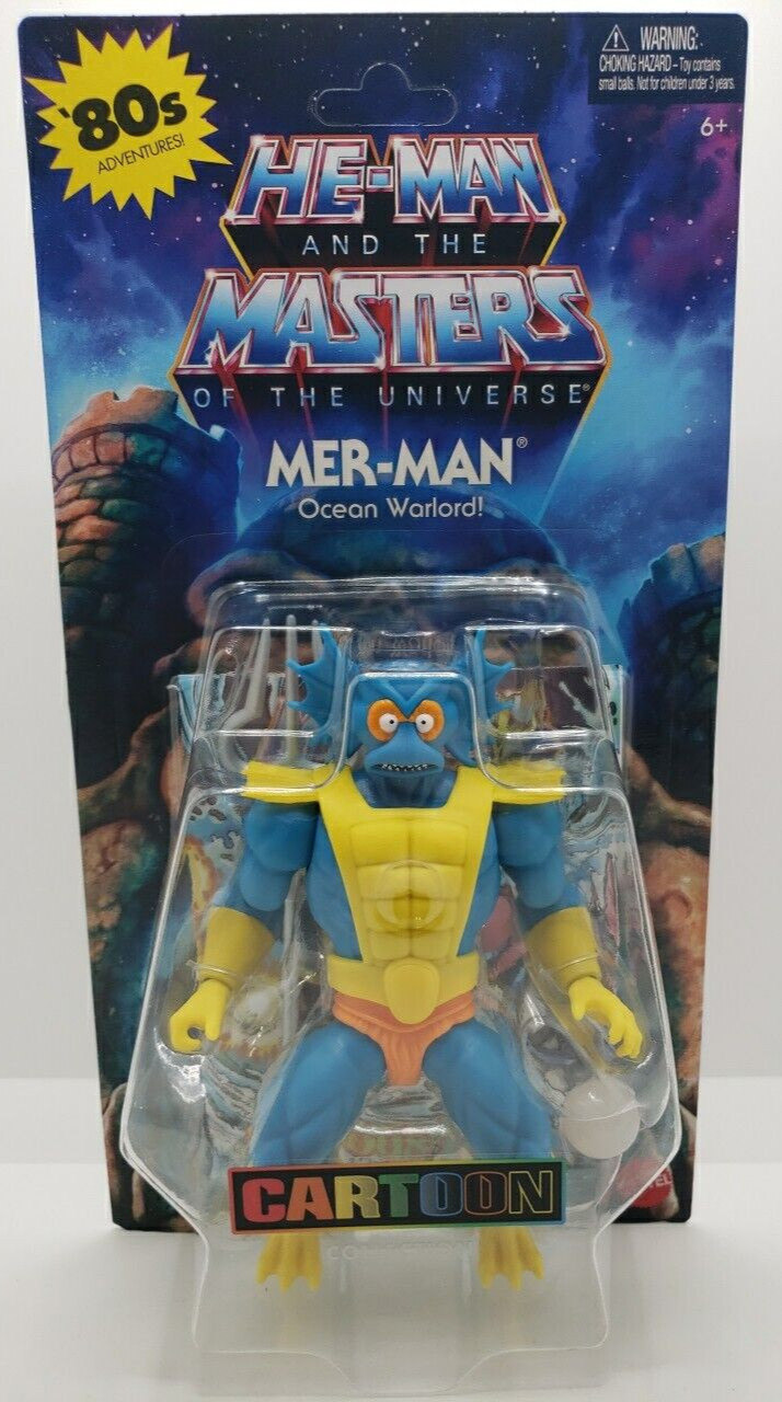 Masters of The Universe MOTU Origins Filmation MER-MAN Cartoon 2024 In ...