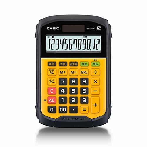 Casio waterproof and dustproof calculator WM-320MT-N mini just type 12 ...