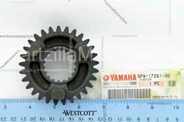 OEM Yamaha Marine OUTBOARD Part # 5pw-17261-00-00 Gear 6th Wheel for ...