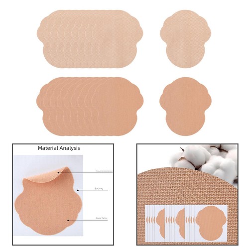 10 Pieces Sweat Absorbent Patch Armpit Protection Decrease | eBay Australia