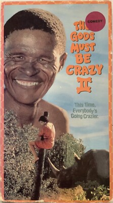 The Gods Must Be Crazy II VHS 1990 VHS Nixau Lena Farugia VHSshopCom ...