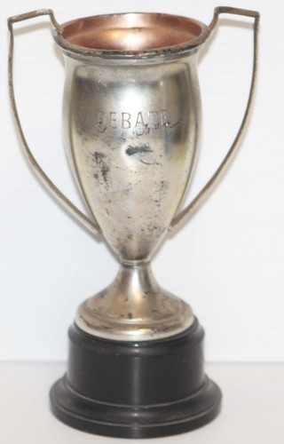 Vintage Balfour Debate Team High School Contest Trophy Cup Award Winner ...