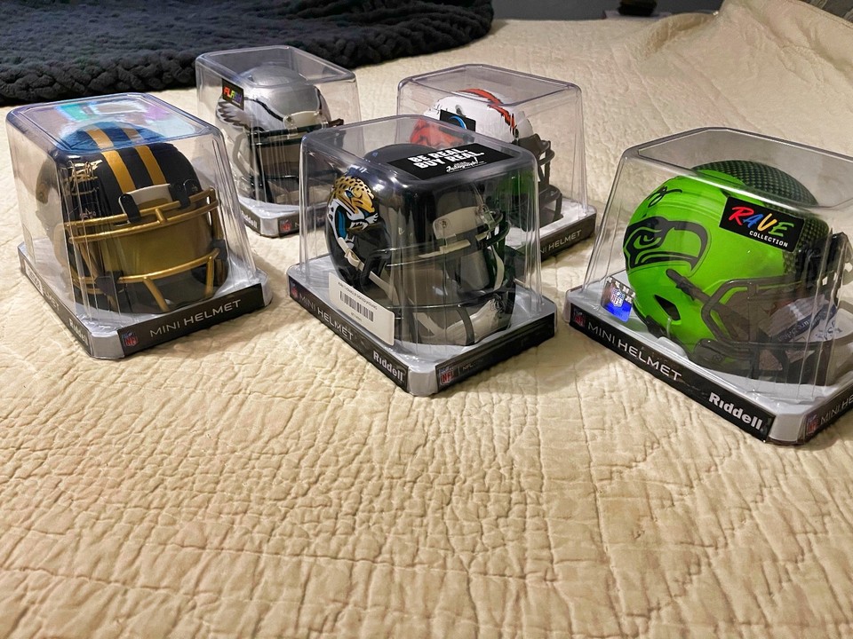 Autographed NFL Mini Helmet Lot | eBay